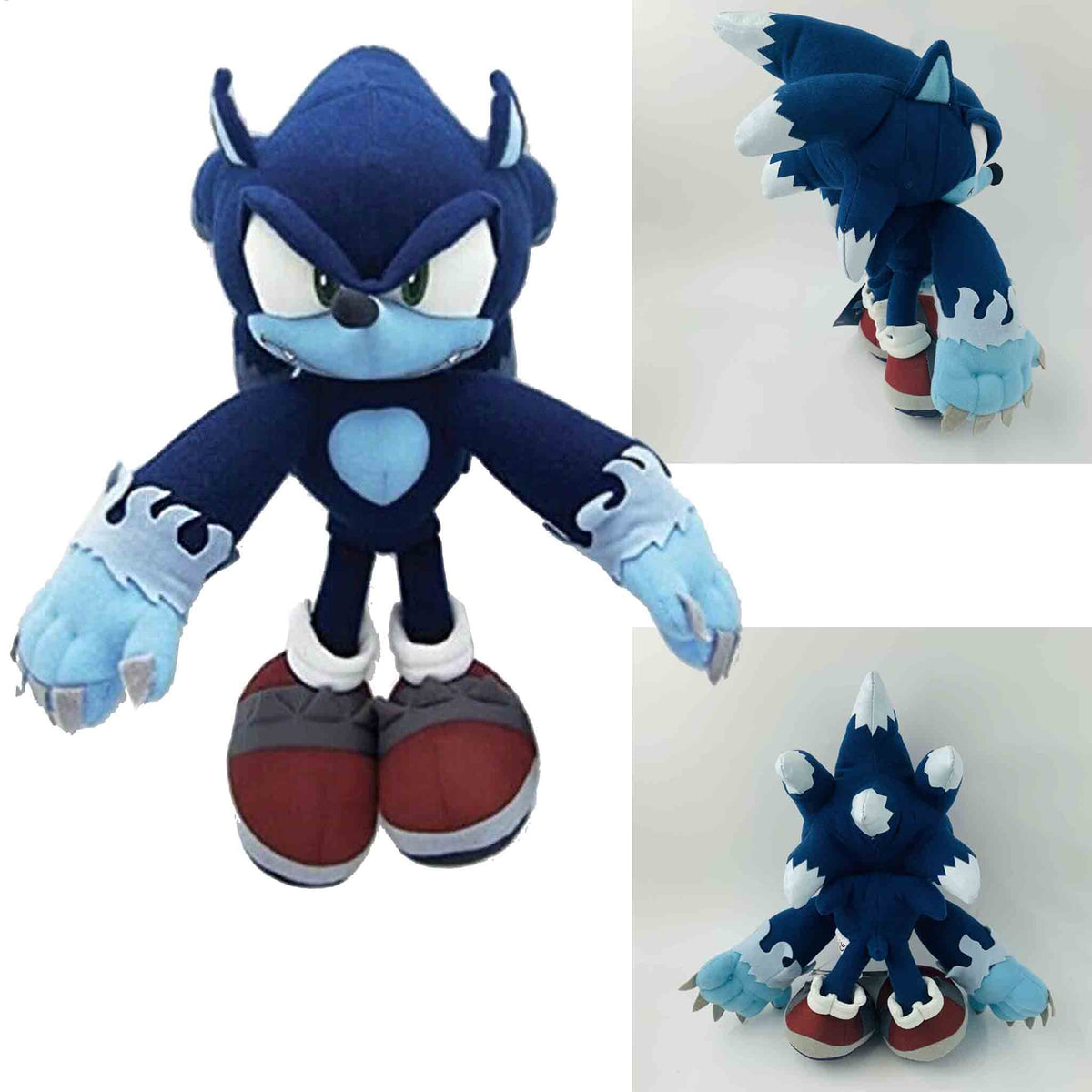 Plushbamse: Sonic Unleashed - Werehog Sonic (30cm)