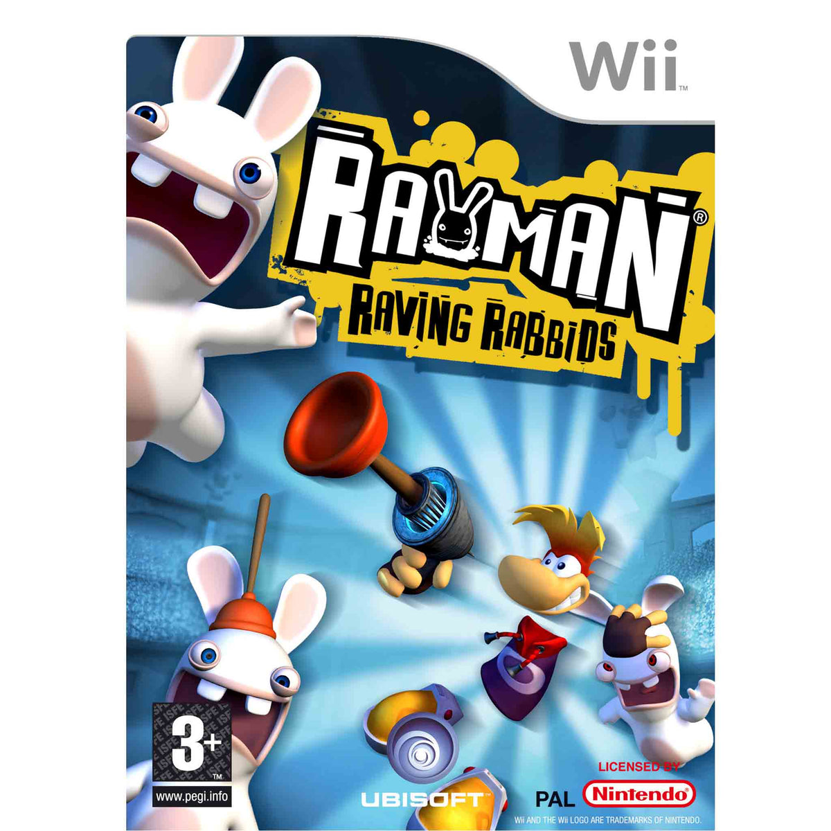Wii: Rayman Raving Rabbids (Brukt) | Gamingsjappa.no
