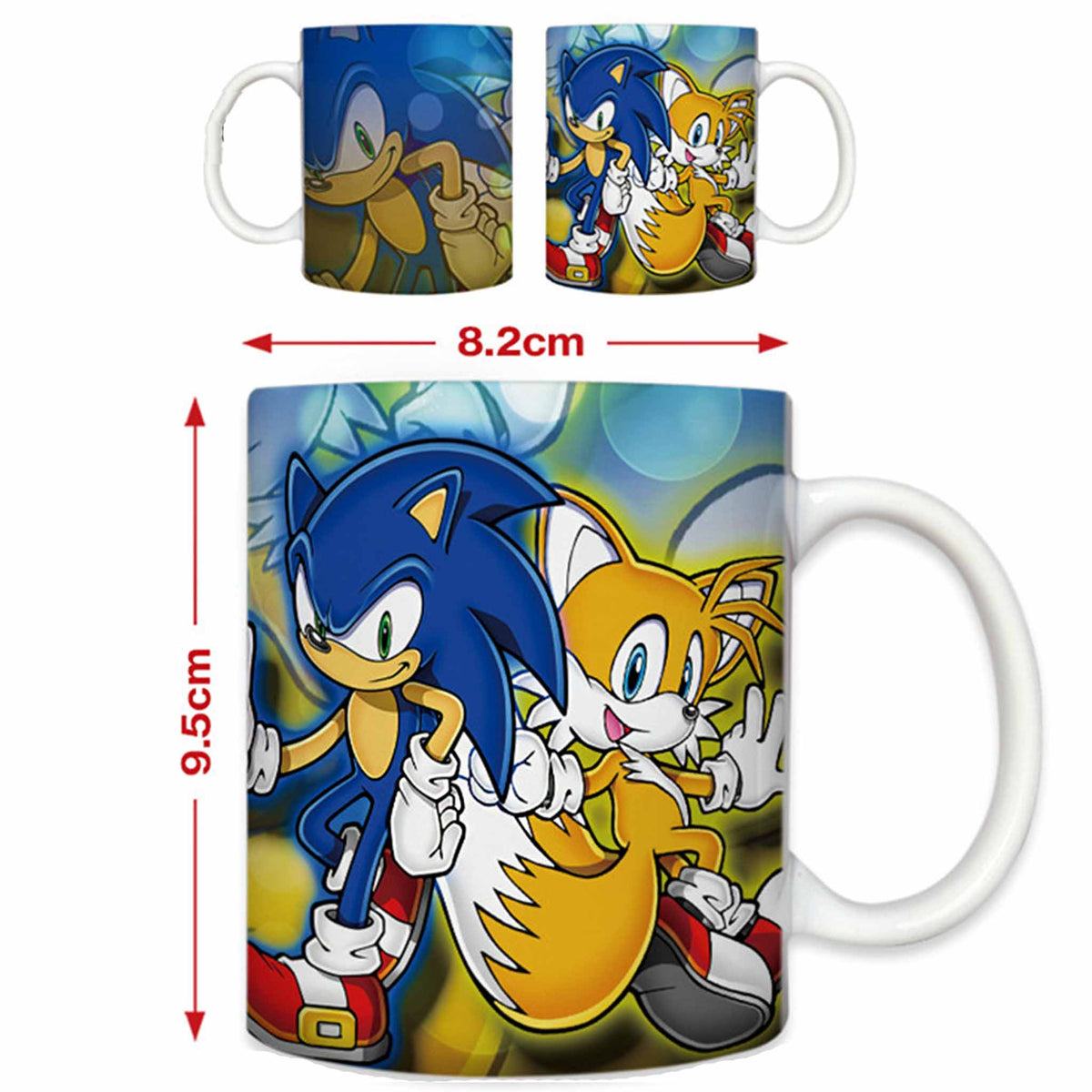 Kopp/krus: Sonic the Hedgehog - Sonic og Tails | Gamingsjappa.no