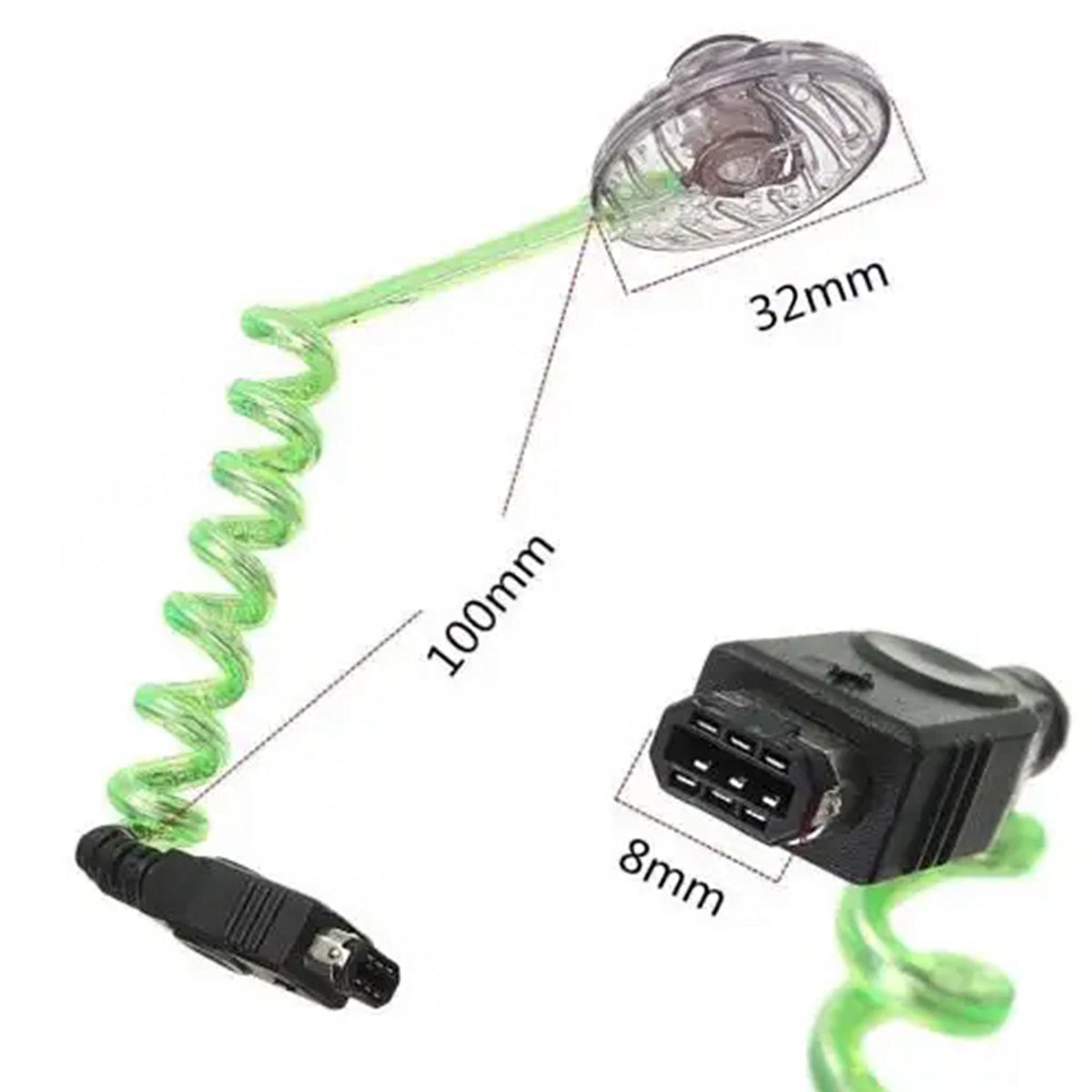 Worm Light LED-lys til Game Boy Color, Pocket og Advance (tredjepart ...