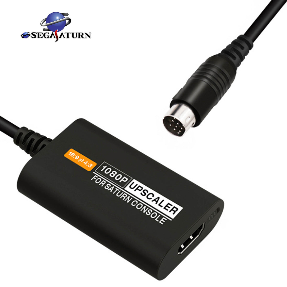 HDMI Upscaler-adapter til Sega Saturn | Gamingsjappa.no