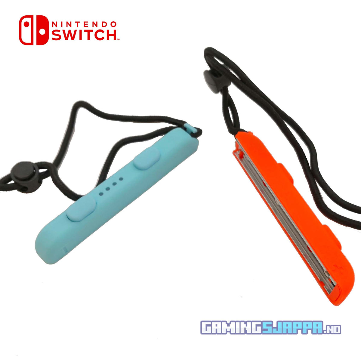 Joy-Con-kontroller add-on grep med stropp til Nintendo Switch (tredjep