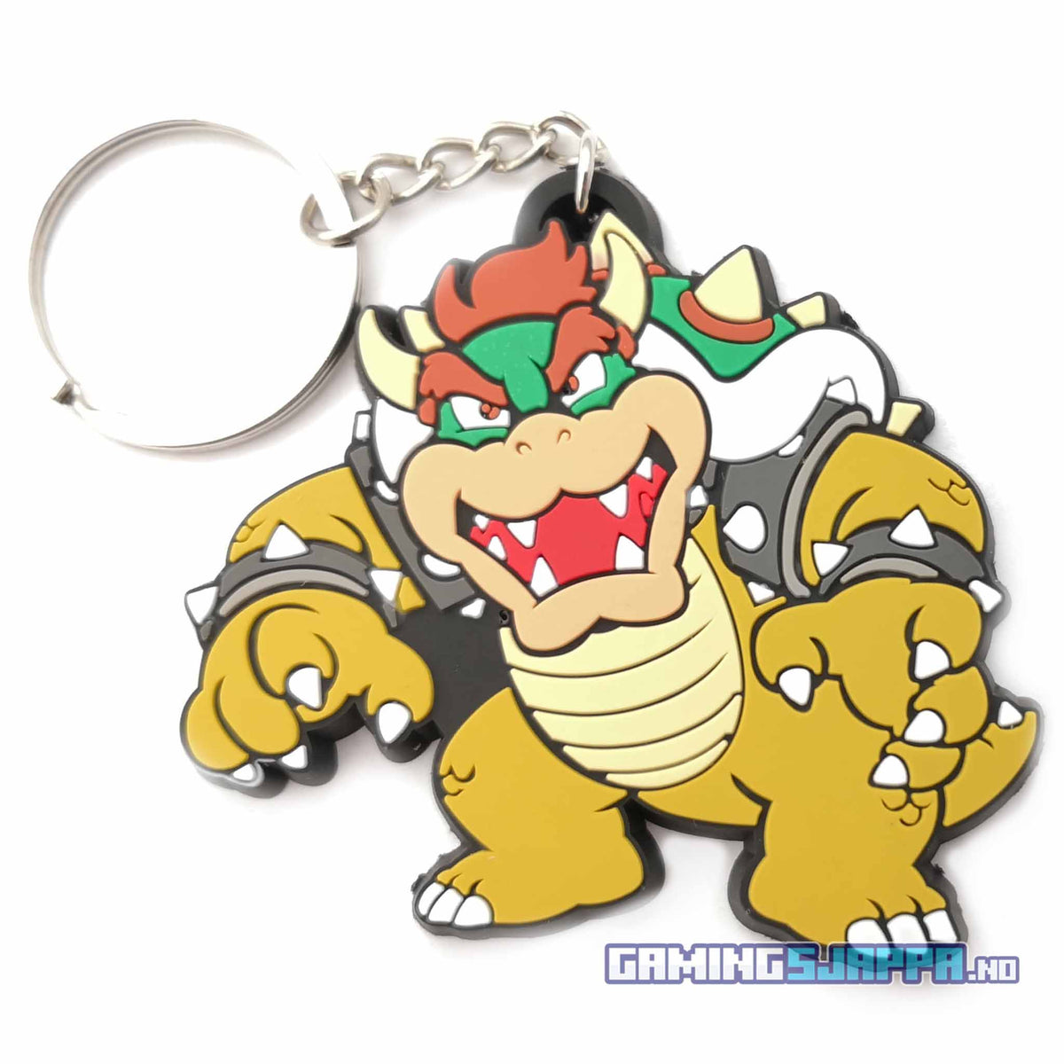 Nøkkelring av PVC: Super Mario - Bowser | Gamingsjappa.no