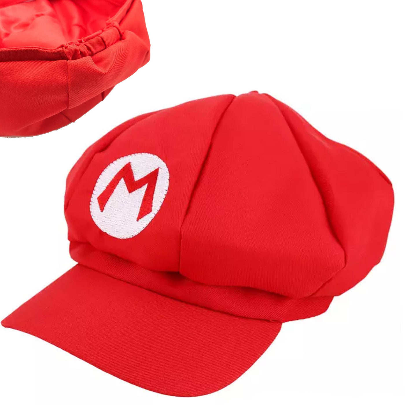 Caps: Super Mario - Mario-hatt med (M)-logo | Gamingsjappa.no
