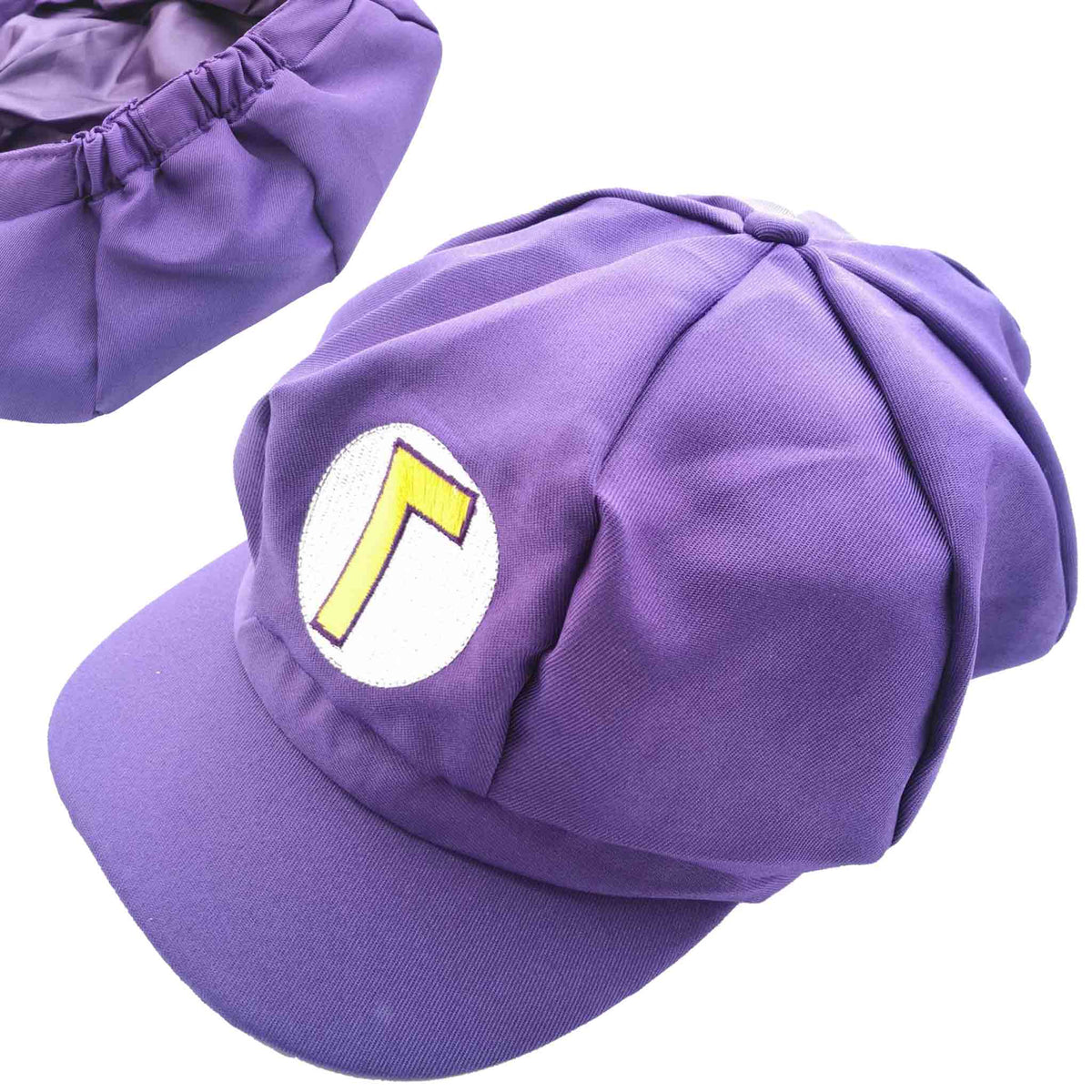 Caps: Super Mario - Waluigi-hatt med (Γ)-logo | Gamingsjappa.no