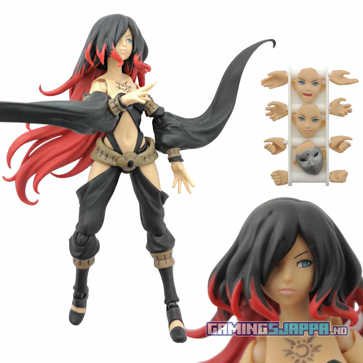 Actionfigur: figma #345 - Gravity Daze 2 - Gravity Crow (Brukt) | Gamingsjappa.no