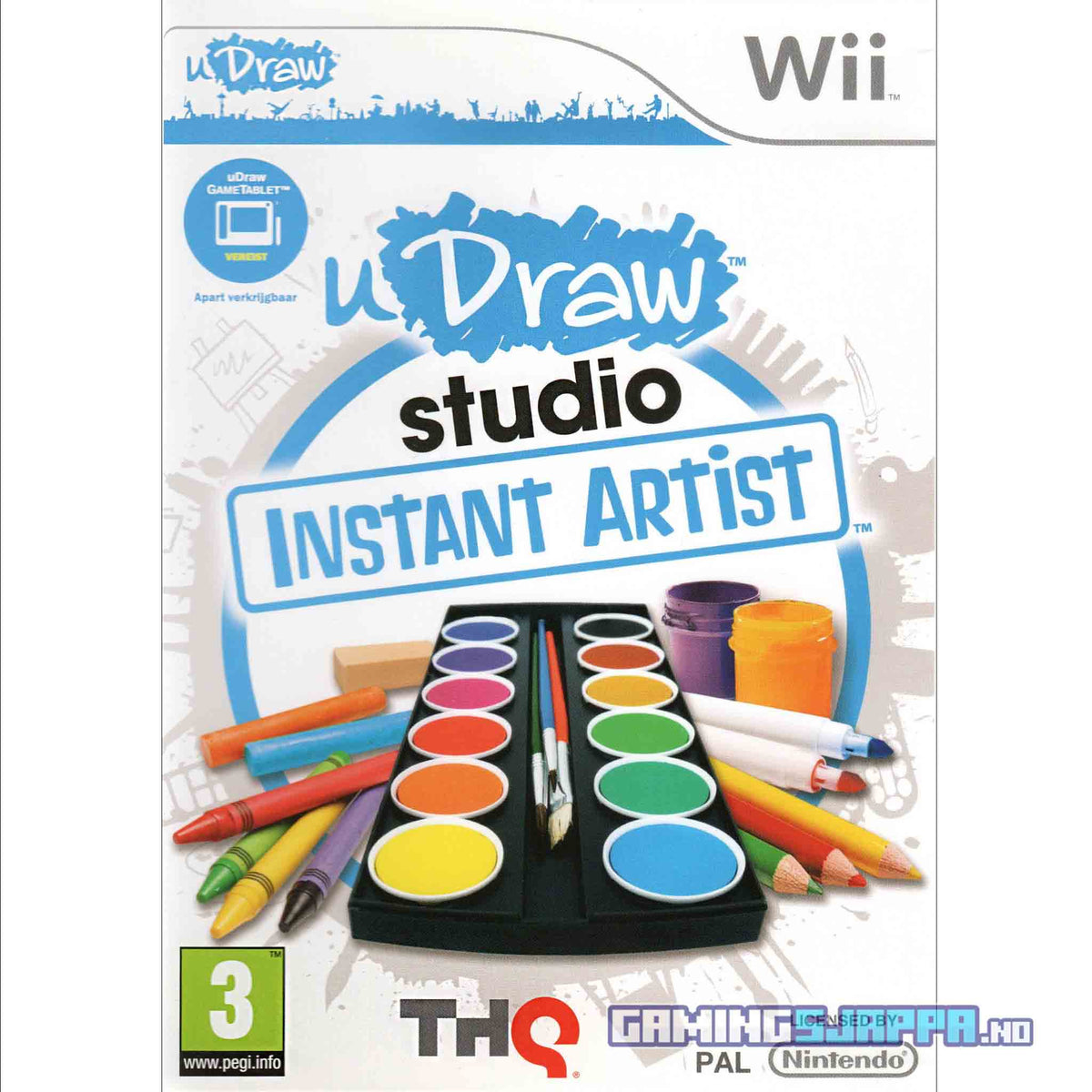 Wii: uDraw Studio - Instant Artist (Brukt) — Gamingsjappa.no